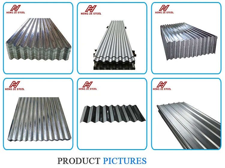 Galvanized Calamine Corrugated Zinc Roofing Sheets Thick Aluminum Best ...
