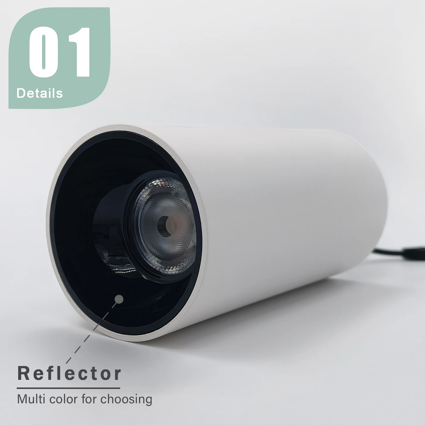 Deep Cup LED Down Surface Mounted COB Fixed 40W Spot Ceiling Shop Light ...