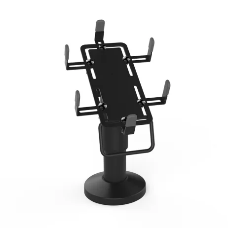 Swivel Stand Metal Credit Card Holder with POS Bracket Payment Terminal ...