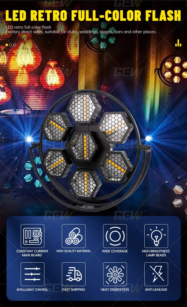 Gevv Retro Stage Effect Halogen Background Vintage Portman Strobe Flash ...