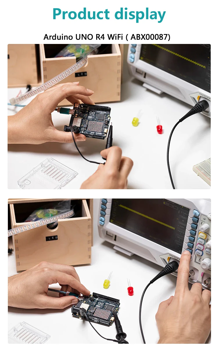 Arduino UNO R4 Wifi Development Board - Merge RA4M1 & ESP32-S3