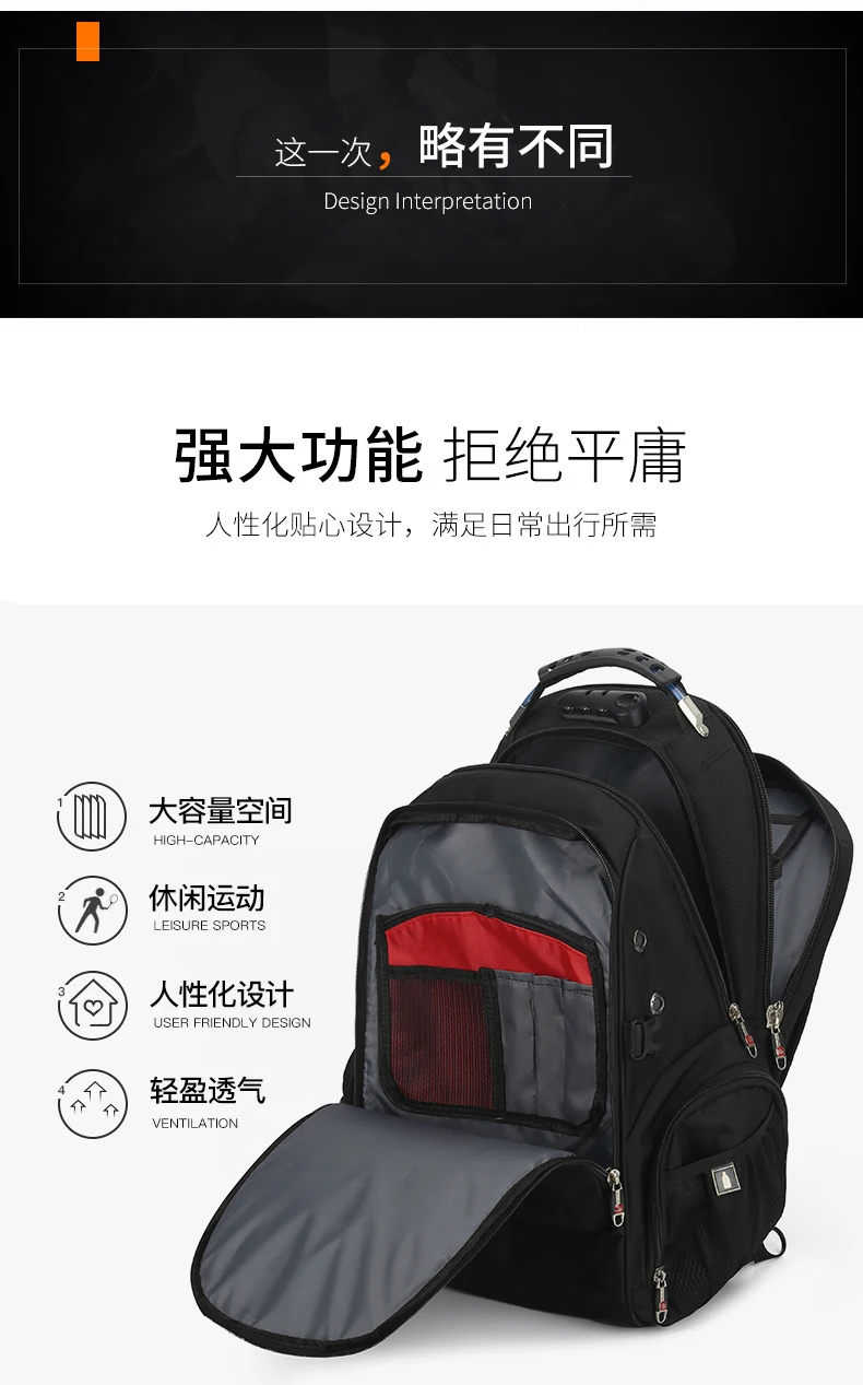 Shop Our Fashion New Password Lock Backpack - Waterproof & Stylish