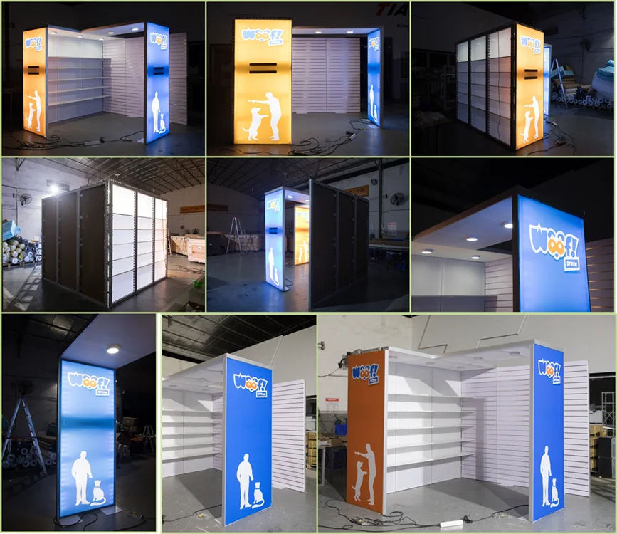 Customizable Trade Show Display - Portable Jewelry Exhibit