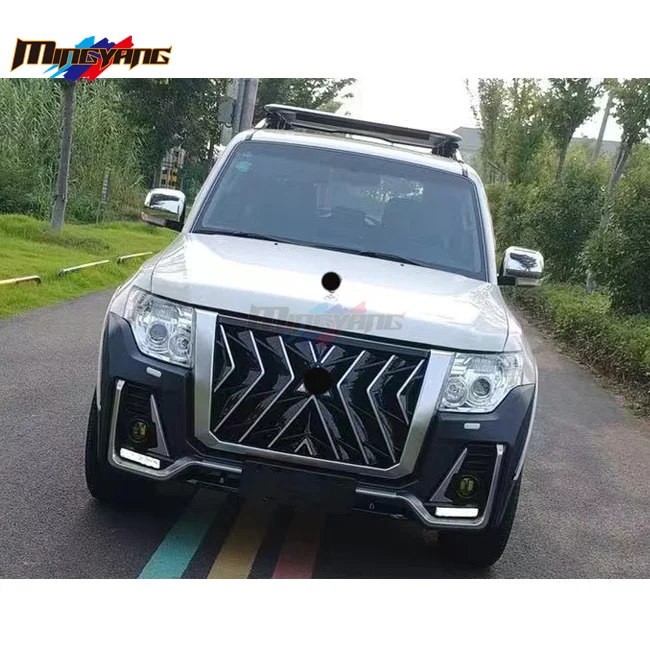 2015-2018 Mitsubishi Pajero V93 V97 Upgrade To V98 Body Kit Facelift Bumper - Buy Pajero V97 ...