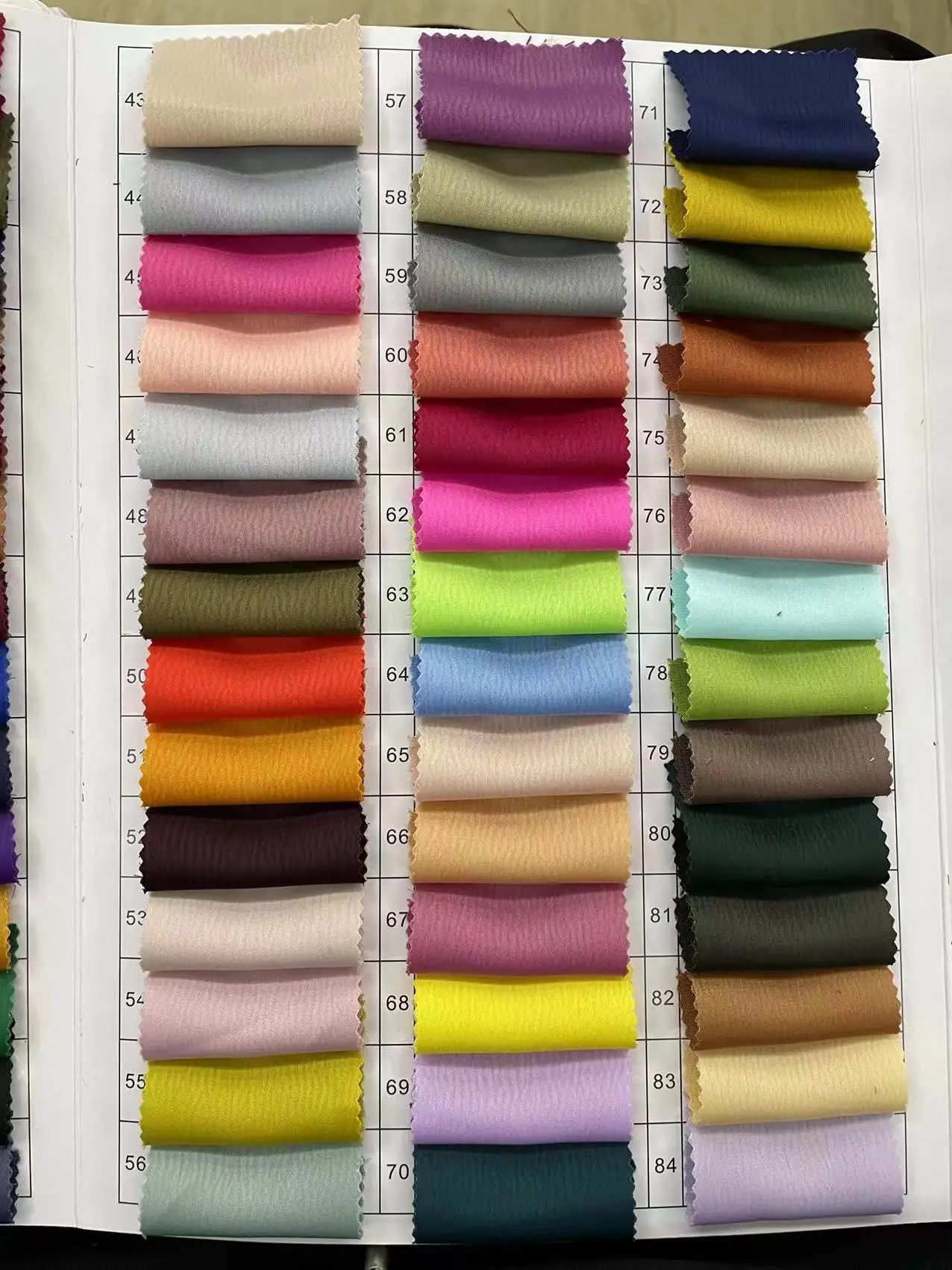 Guangzhou Manufacturer 210gsm 97%Polyester 3%Spandex Crepe Crinkle ...