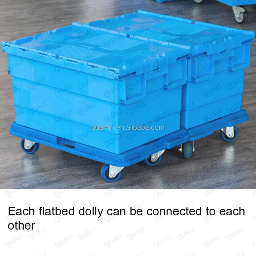 Quali Safety Stacking Rotated Plastic Dollies Amazing Stackable ...