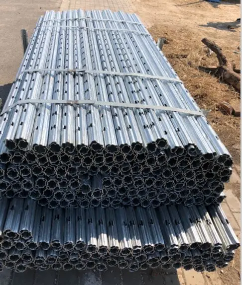 Galvanized Metal Grape Stakes - Durable Vineyard Trellis Posts