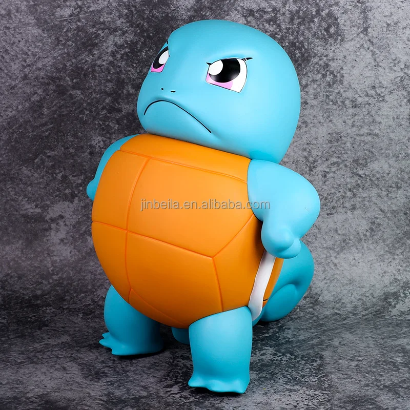 40cm PVC Pokemoned Big Squirtle Anime Figure for Collection