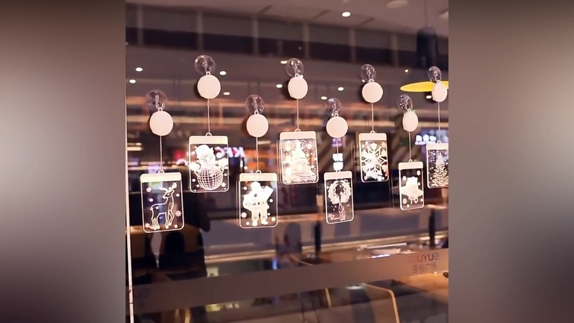 3d Acrylic Led Ghost Pumpkin Skull Spider Hanging Suction Lamp Battery ...