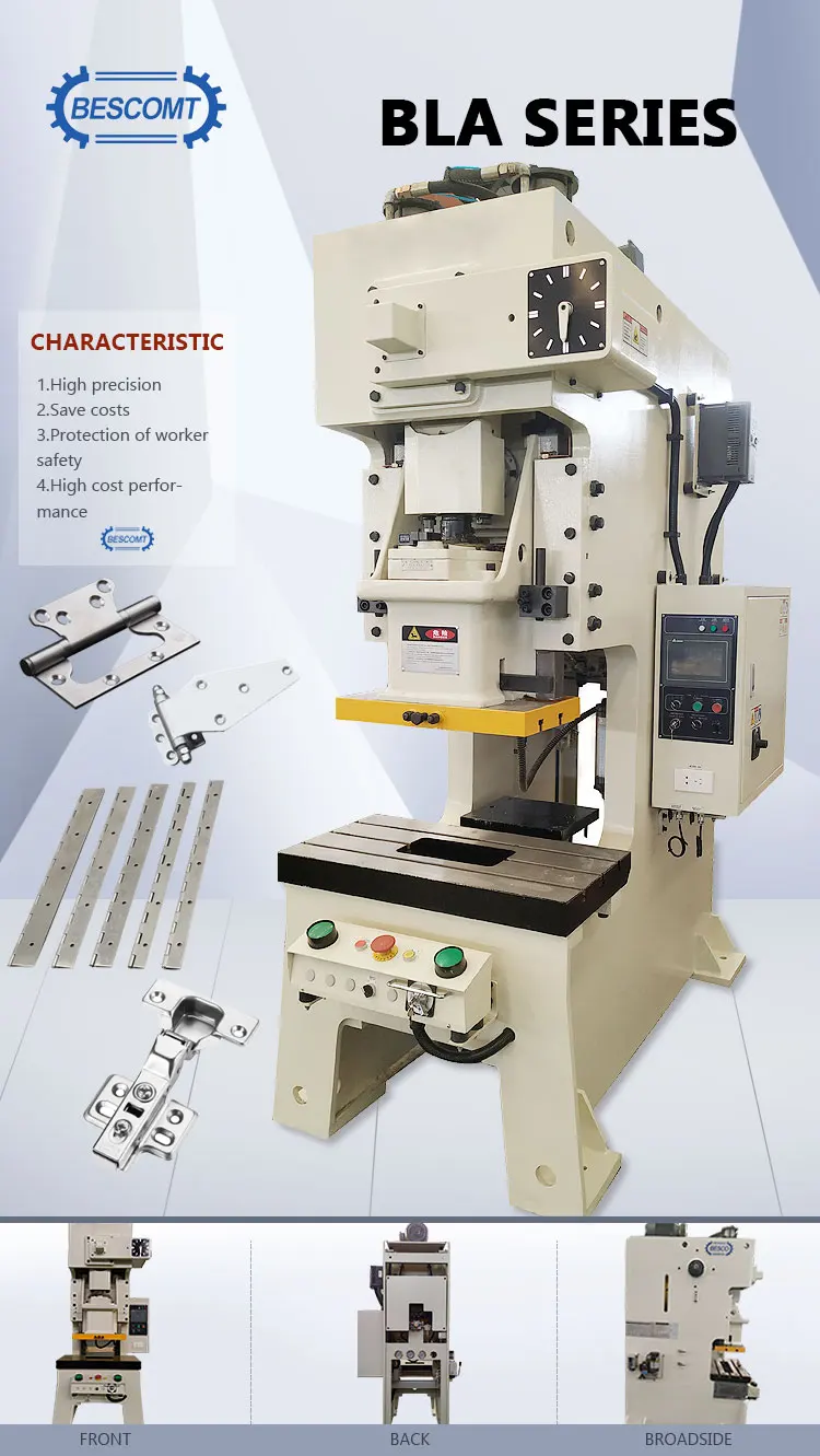 Automatic High Speed Stainless Steel Metal Stamp Press Sheet Power ...