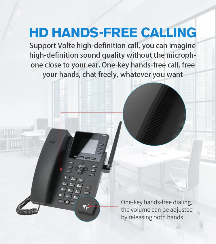 SUNCOMM SC01 Voip Phone - 4G LTE, 2.4G Wifi, Android 7.1