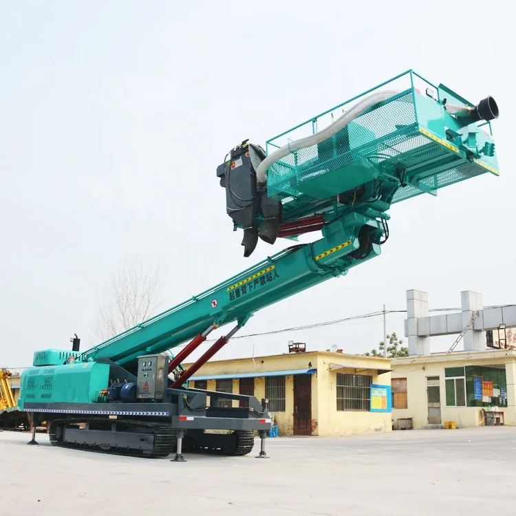 Screw Pile Driving Machine 6-cylinder Photovoltaic Pile Driver ...