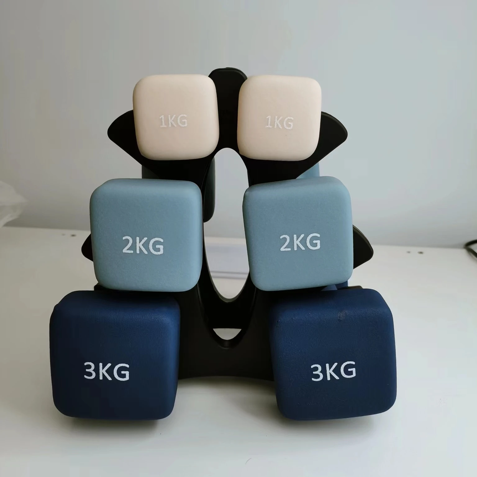 Buy Duojiu Cheap Weights Gym Equipment Fitness Small Pink Neoprene ...