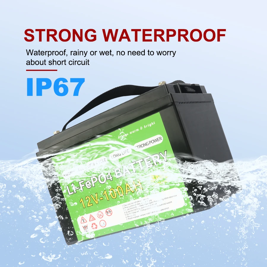 Lithium Ion Batteries 12v 200ah Solar Battery With Smart Ip67 ...