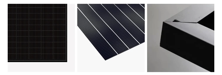 Full Black Solar Panel 550w - Monocrystalline Power Panel