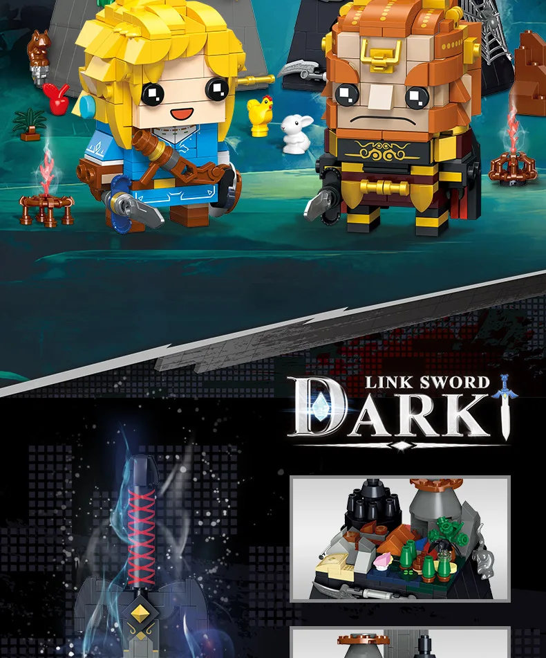 Hot Selling Class Toys Moc Anime Toy Swords Building Block Sets Action ...