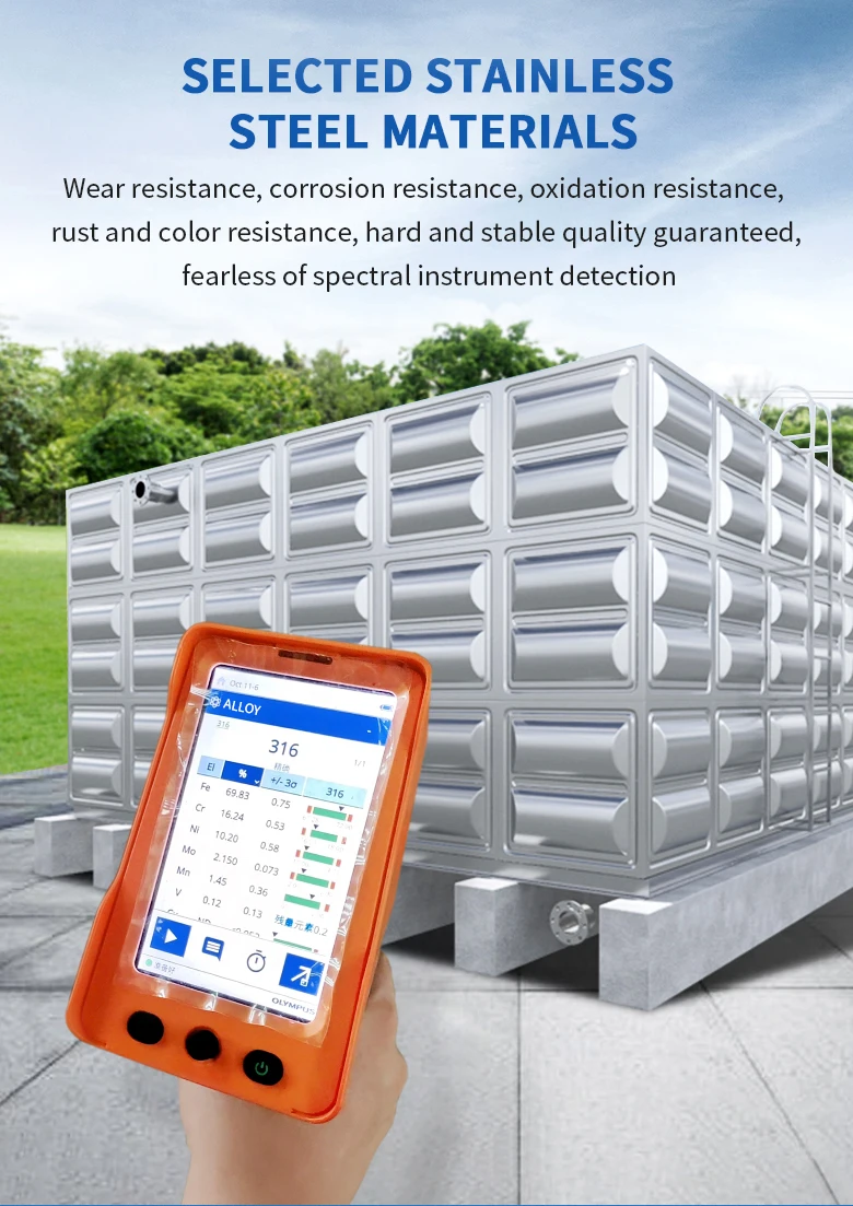 Large Modular Water tank 50 100 1000m3 Ss304 Stainless Steel ...