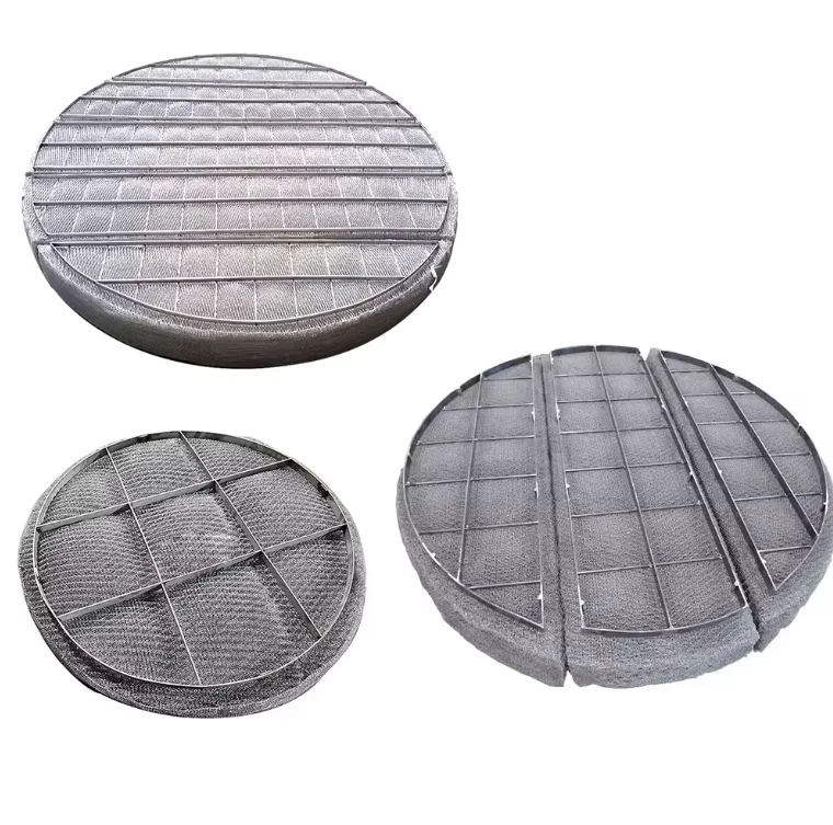 Demister316 304 Oil Mist Eliminator Metal Wire Mesh Demister Pad ...