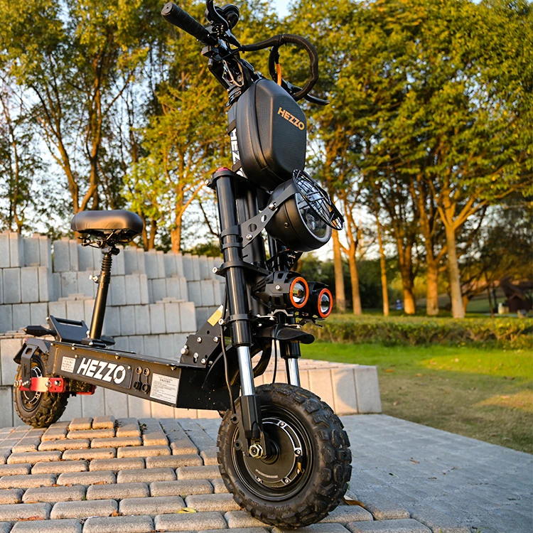 HEZZO 11" 60V 5600W Dual Motor off-Road Escooter - Foldable