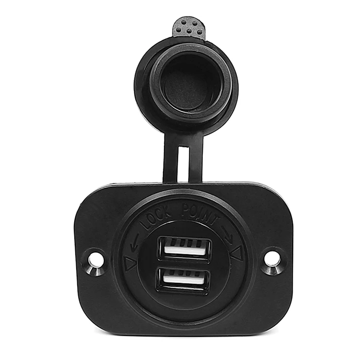 Rv Camper Usb Bus Charger 12v 24v Panel Socket Bus Usb Charger Panel ...