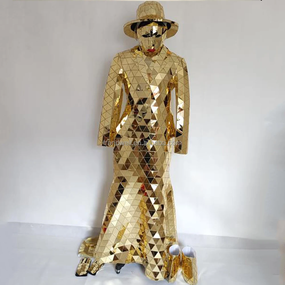 Modern Laser Show Light Up Stilts Pants Led Light Tron Suit Costume For ...