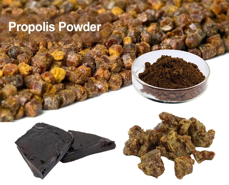 Water Soluble Propolis Flavone Bee Propolis Extract Powder 30%-80% Bee ...