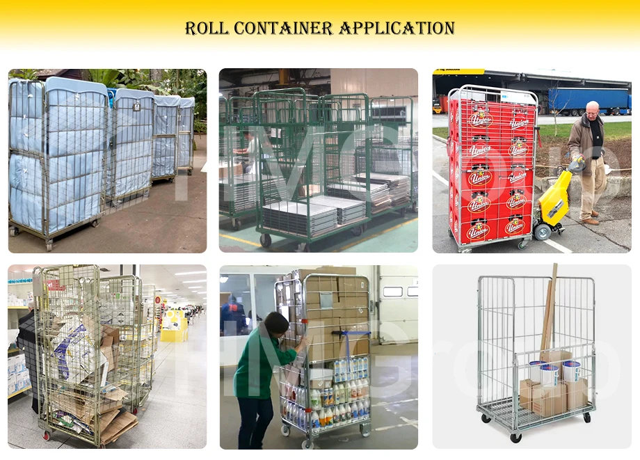 Four Sided Wire Mesh Demountable Shelves - High Quality