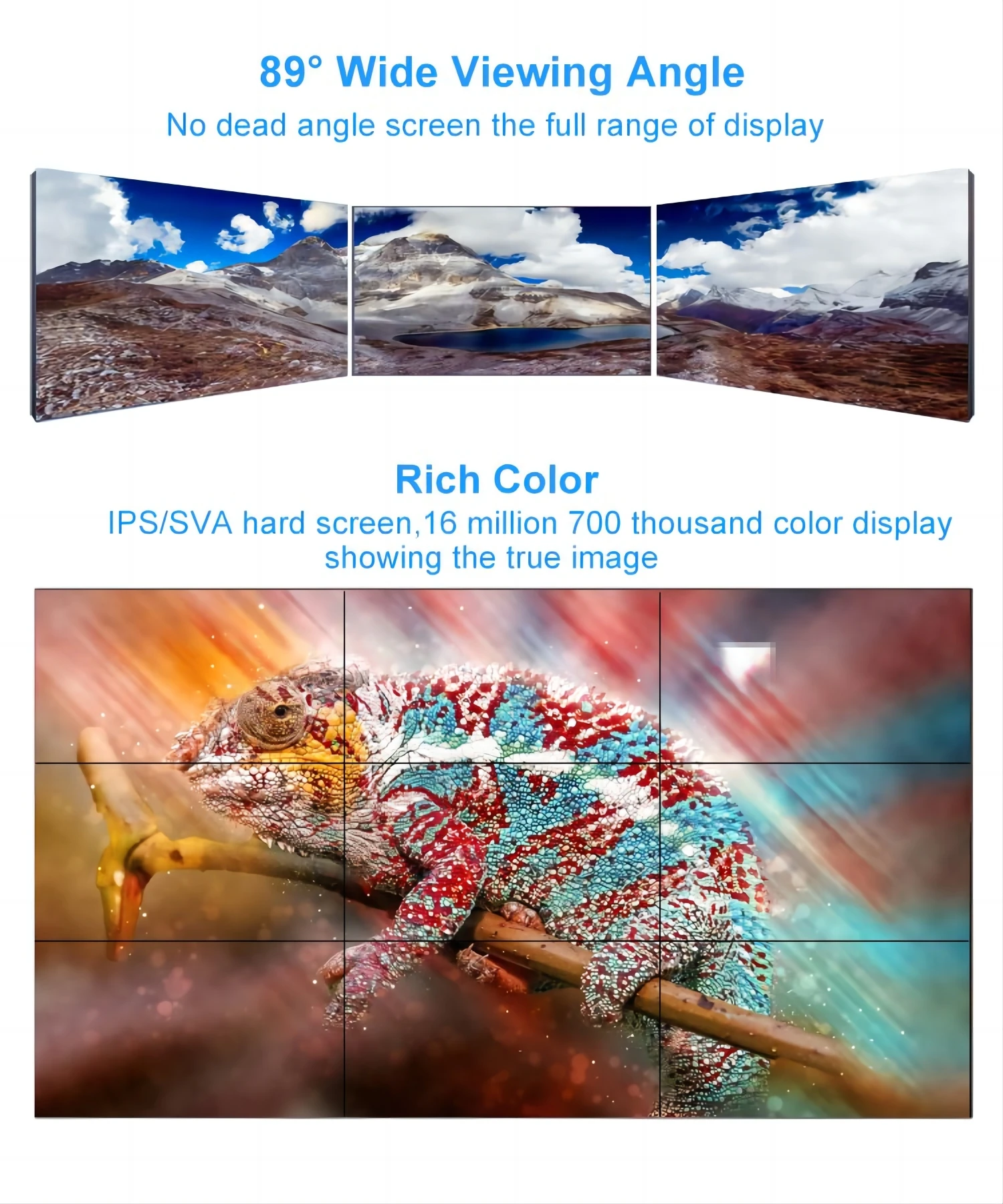 HDFocus 55 Inch 0.88mm Super Narrow Bezel LCD Video Wall With Video Wall Controller| Alibaba.com