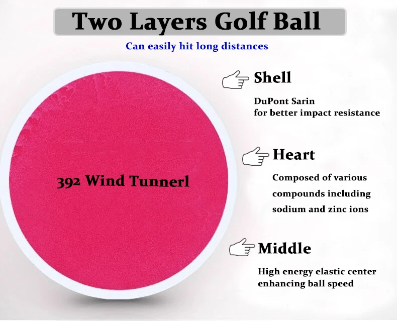 Funny Custom Golf Balls with Surlyn Material - Durable & High Speed