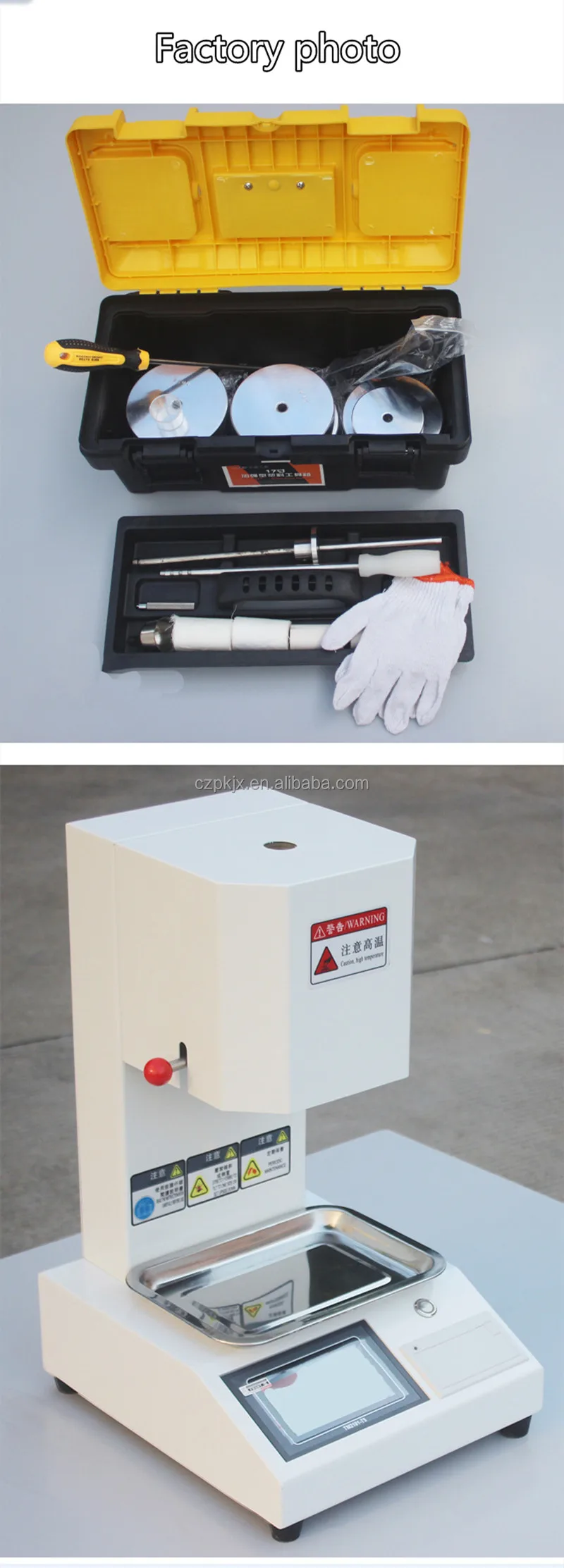 High Precision Melt Flow Index Test Meter Instrument High Quality Melt ...