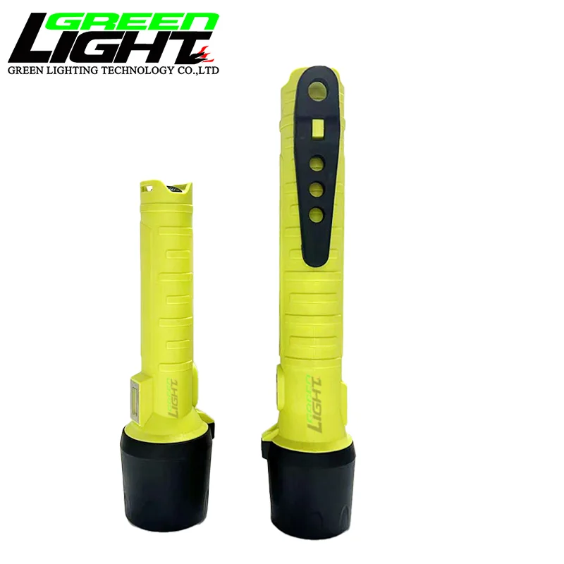 Waterproof Explosion Proof Led Flashlight 3500lux Magnetic USB Charging ...