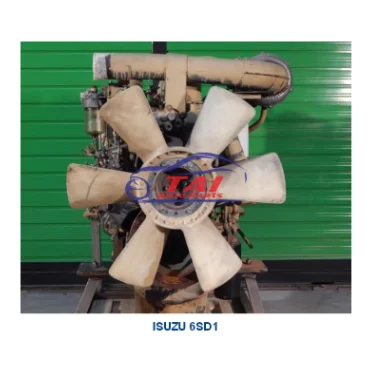 Used Engine Original For Isuzu 6sd1 6sd1-t Wooden Box Diesel Engine ...