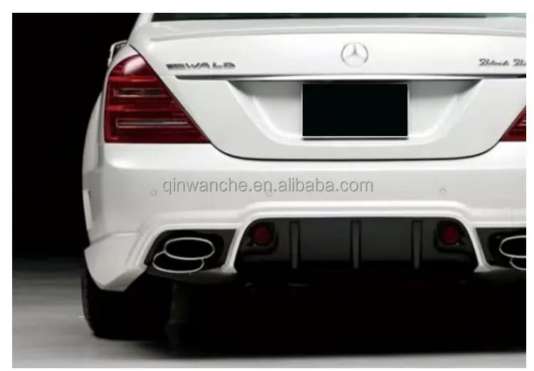 Car Front Rear Bumper Side Skirts Fenders Body Kits For Mercedes Benz ...