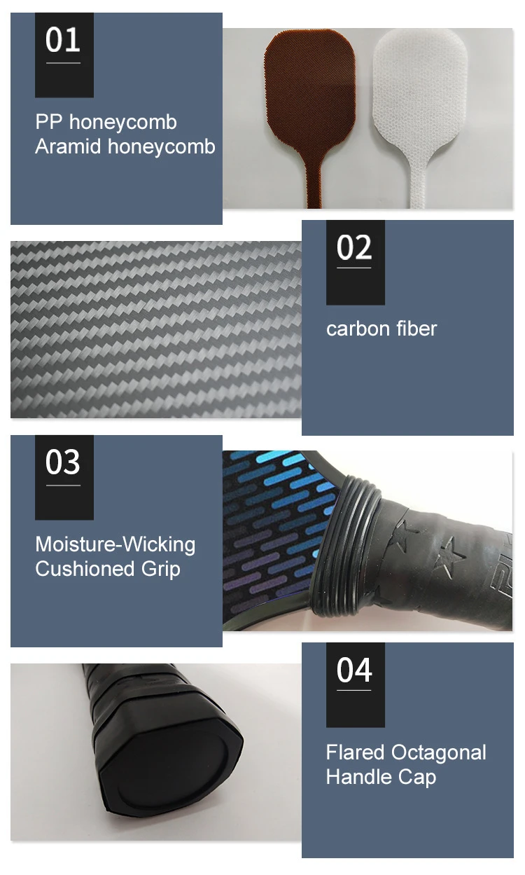 Skyhope Pickleball Paddle Ball Set Wood Surface Pickle Ball Racket 2 ...