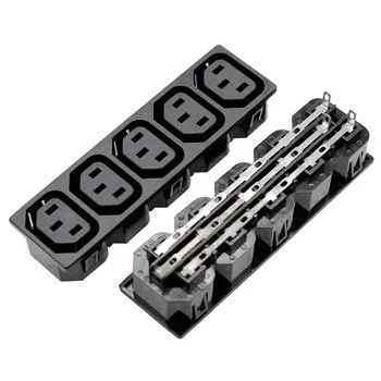 Iec 60320 C13 Snap-in Universal Wall Socket For Ups Pdu Multiple Power ...