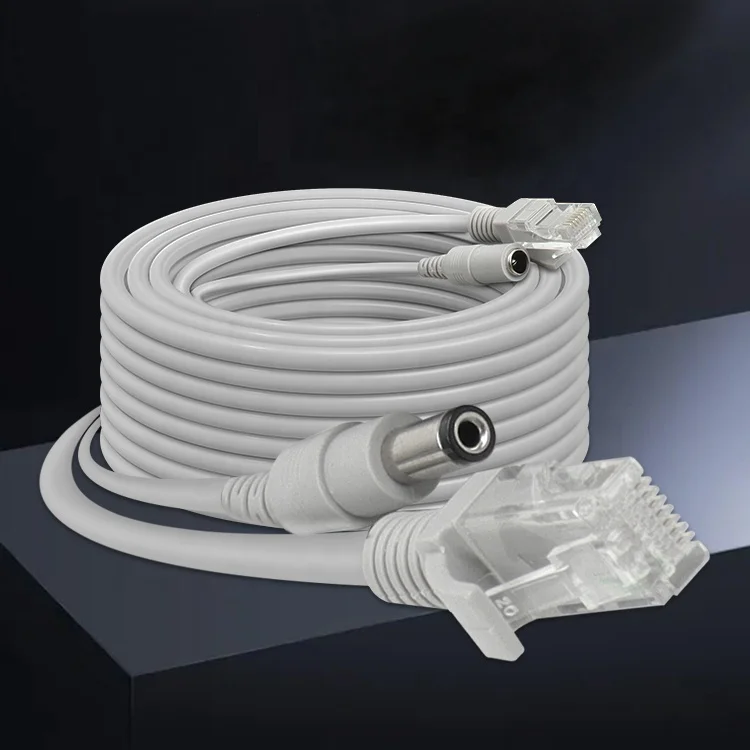 Cantell RJ45 Ethernet CCTV Cable DC Power Cat5 Internet Network LAN ...