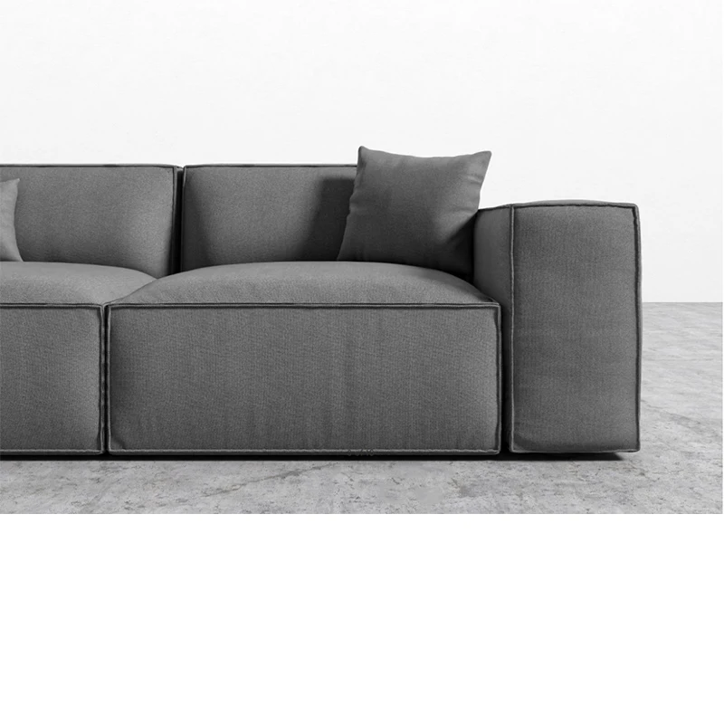 Modern Luxury Italian Style Kd Assembly Fabric Couch Modular Sectional ...