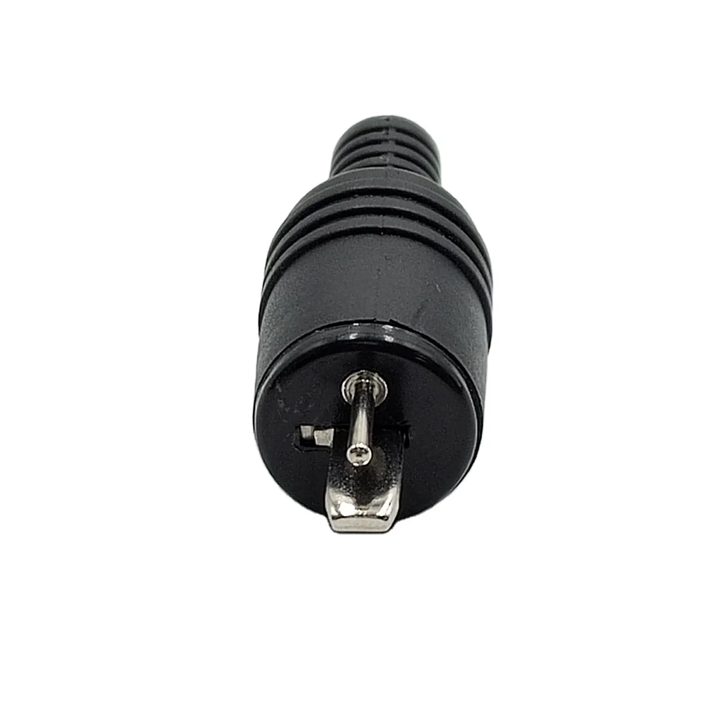 2pin Mini Din Male Jack Round And Flat Pin Plug 2 Pin Din Connector For ...