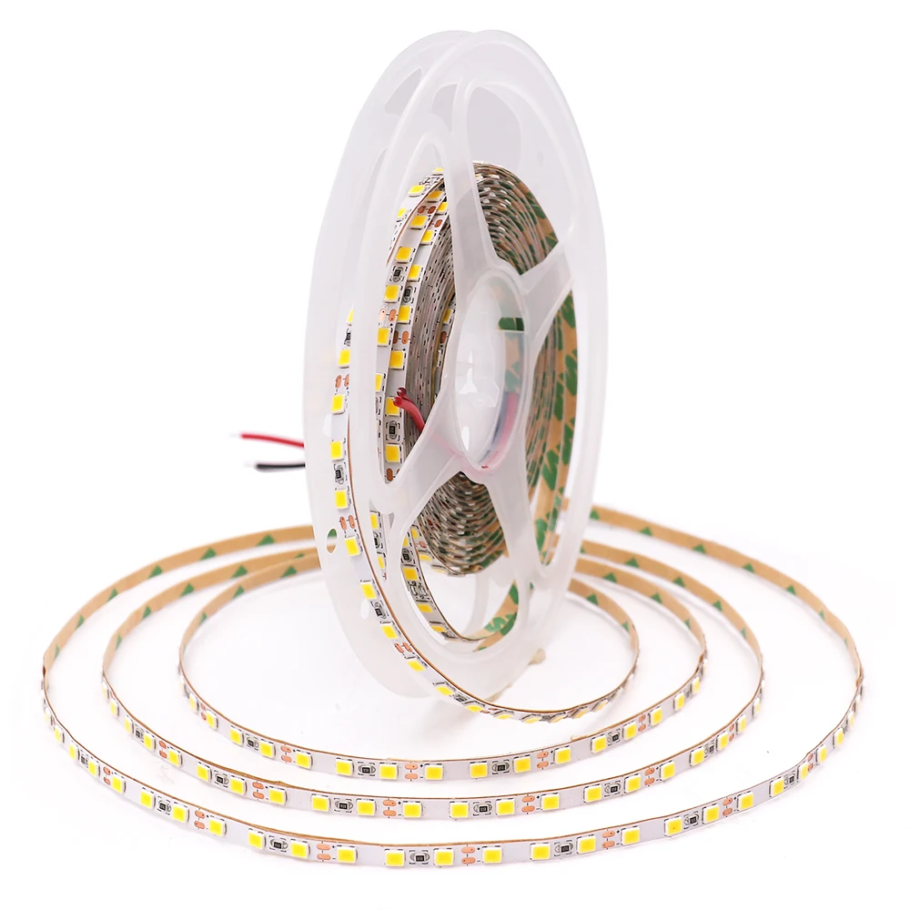 4mm PCB 2835 LED Strip Light 12V Super Bright 3528 120LED/m Flexible ...
