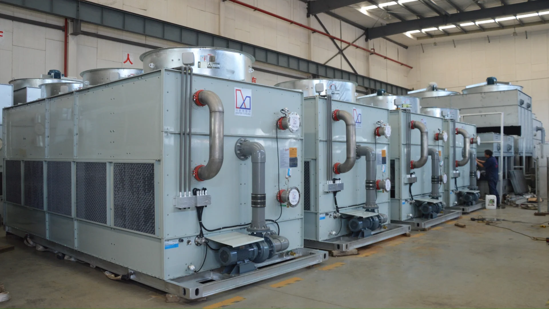 High Quality Low Noise 400t 600t 700tons Capacity Cooling Tower Water ...