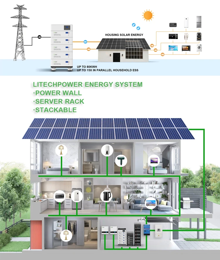 Litech Power Lithium Iron Lifepo4 Solar Energy Batteries 48v 100ah ...