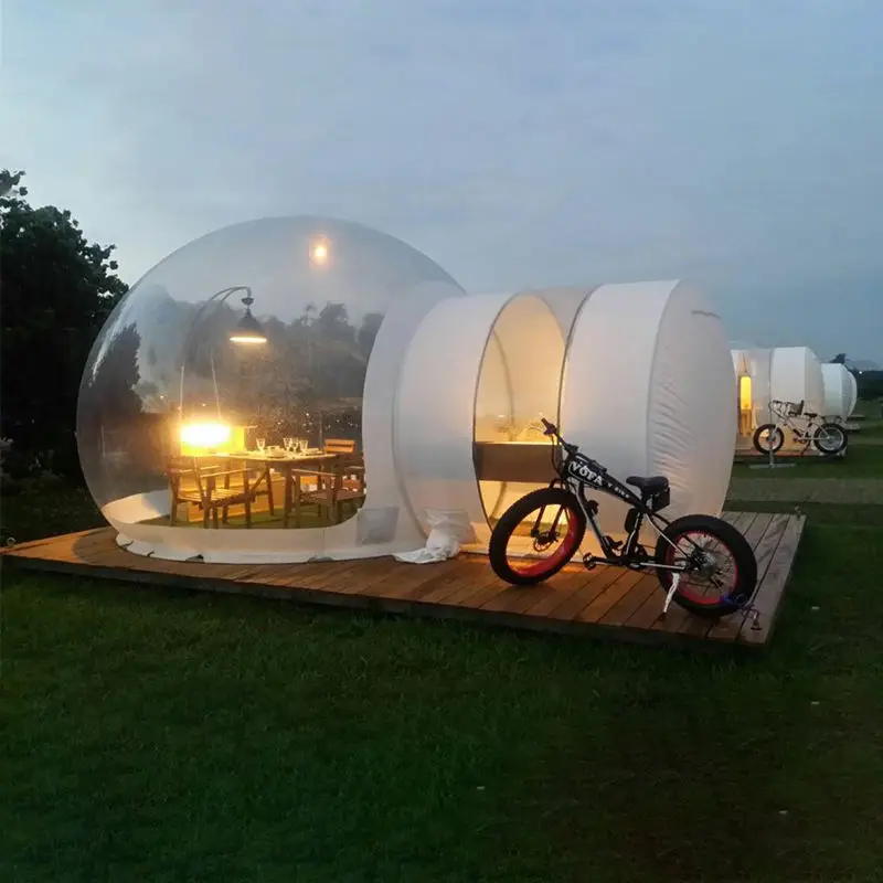 Dome Tent Luxurious Inflatable Bubble Tent Lodge Party Rental Bubble ...