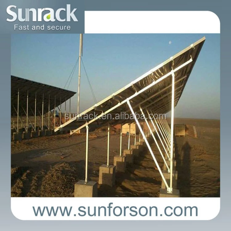 30kw Ground Mounted Solar Kit Aluminum Alloy Ground Mount Solar Panel ...