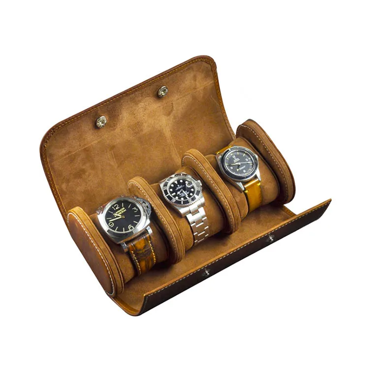 Customization Watch Packing Box Leather Watch Case Organizer In Pu ...