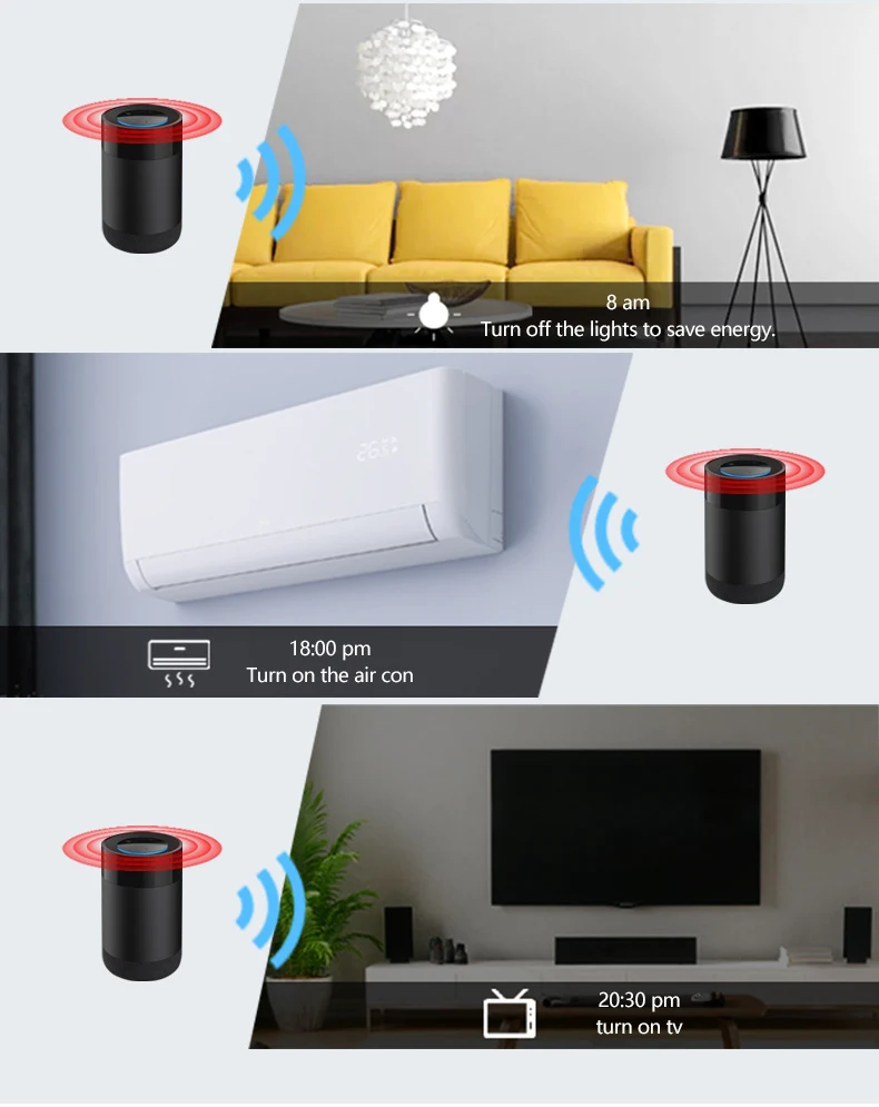 Tuya Smart Speaker - Mini, Portable, and Voice-controlled