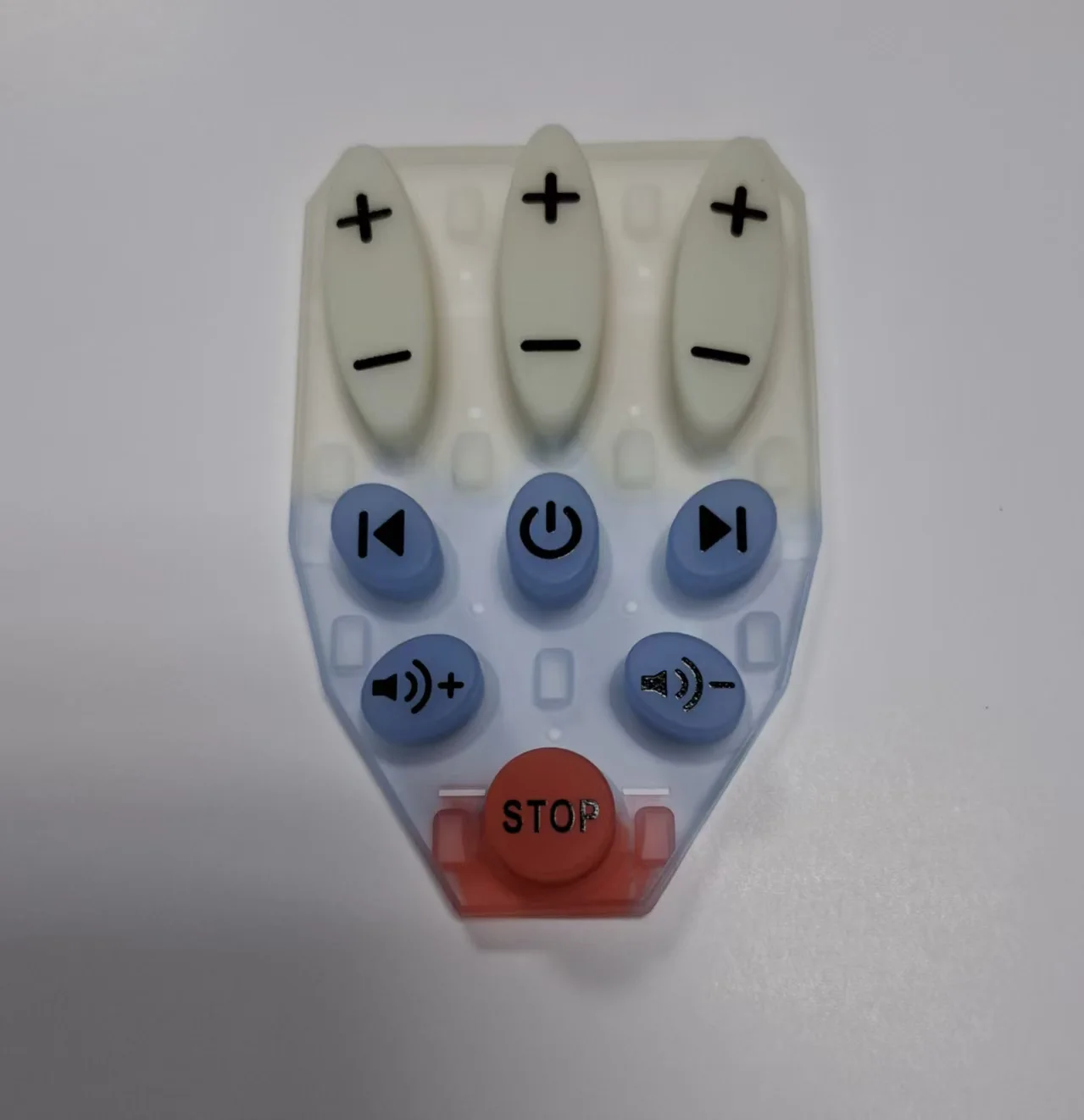 Elastomer Rubber Remote Control Button Silicone Keyboard Keypad ...