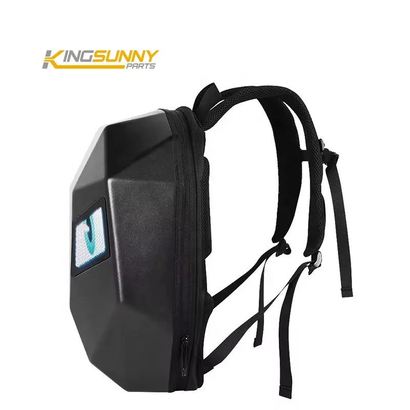 Waterproof LED Eye Motorcycle Backpack with Smart Screen Display ...