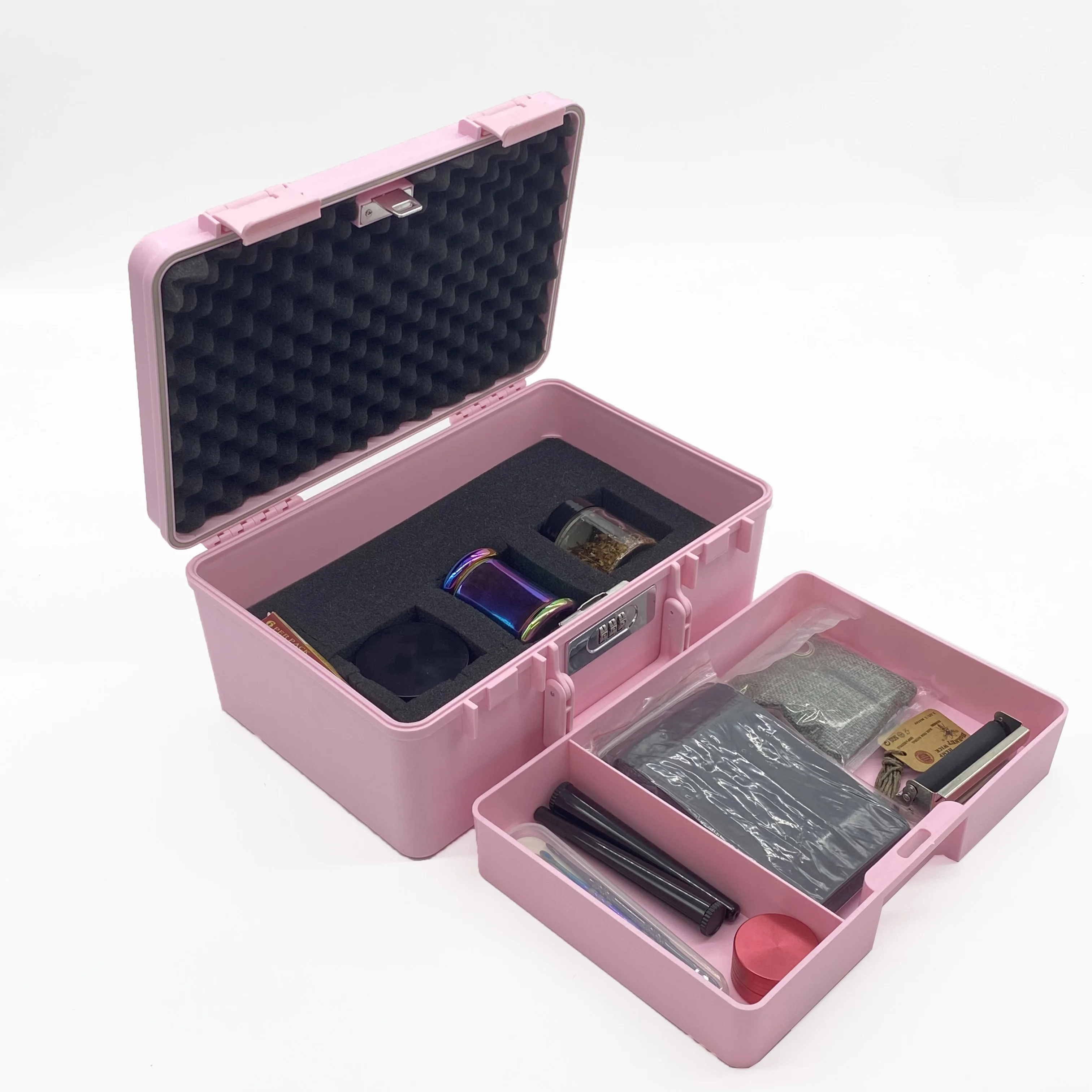 Colorful Custom Smoke Sit Plastic Smoking Stash Box Vaporizer Smoking ...