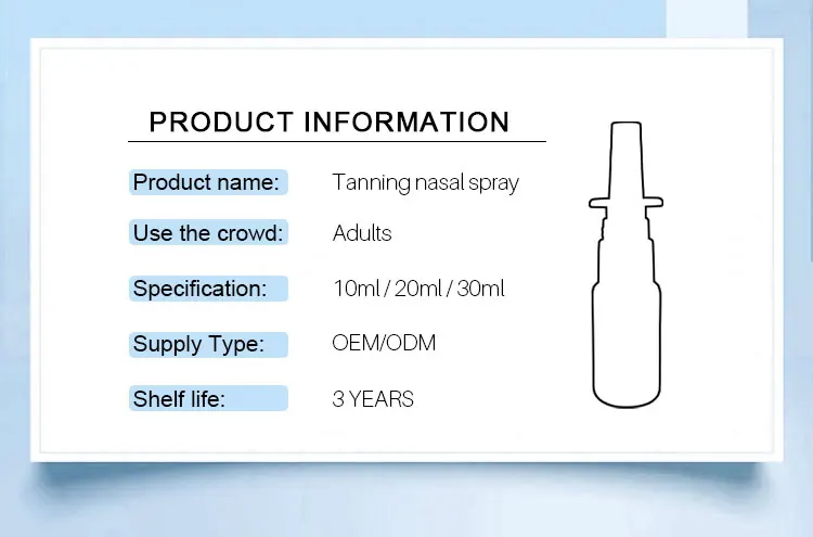 Aixin Private Label Bronzing Darker Skin Sunless Self Tan Extreme Tanning Accelerator Nasal ...