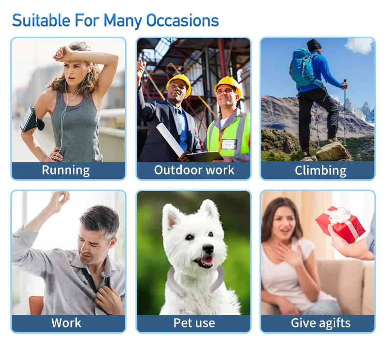 Bingfan Portable Summer Cooling Neck Cooler Hot & Cold PCM Tube & Ring ...